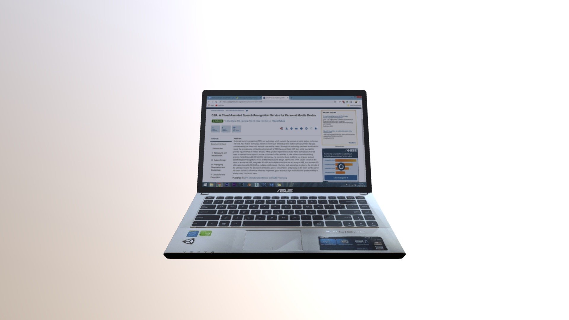 Laptop - 3D model by legolas91 [b23ce77] - Sketchfab