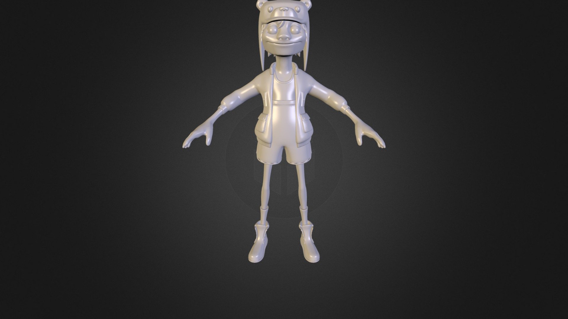 Juwdah_Cartoon_Test01_WIP - 3D model by Juwdah [b23d473] - Sketchfab