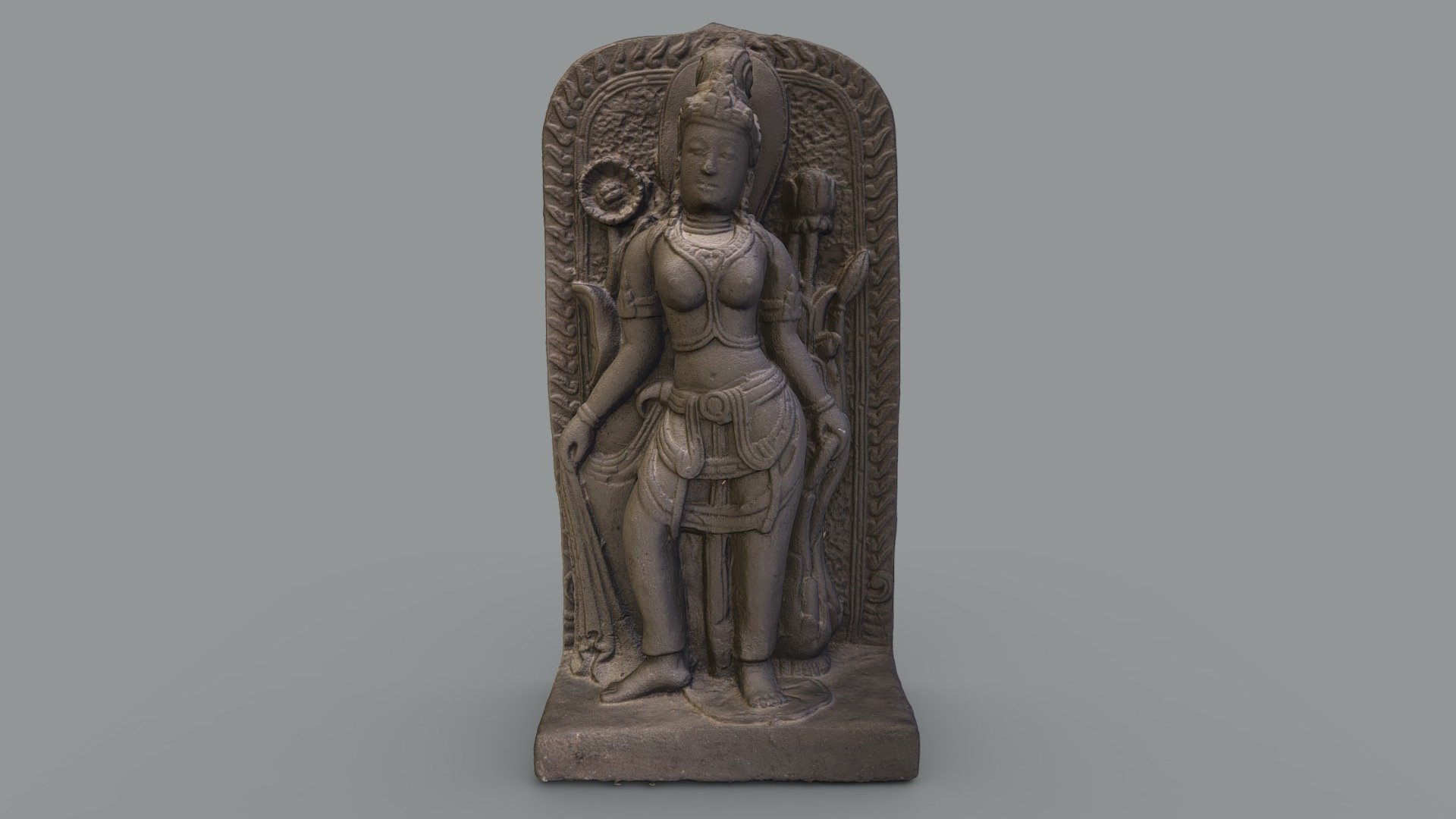 Hindu Goddess "Parvati" Statue - Download Free 3D model by Tyler ...