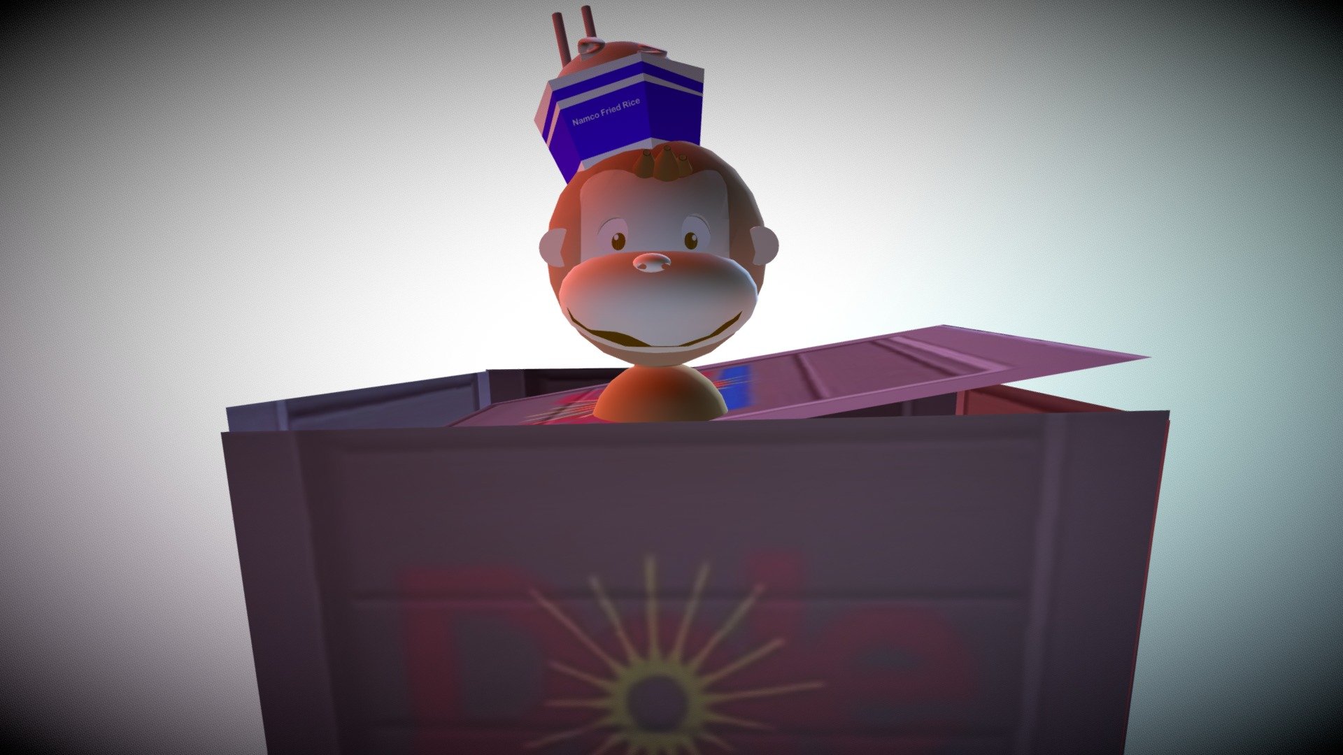 Curious George Namco Fried Rice - 3D model by bloomsberryexpress ...