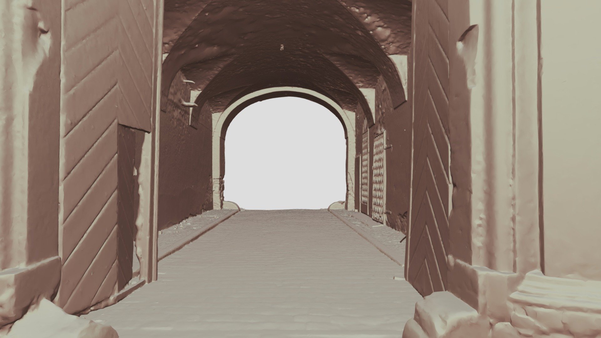 Old brewery tunnel - 3D model by Jeffrey Martin (@gigajeff) [b23f77f ...