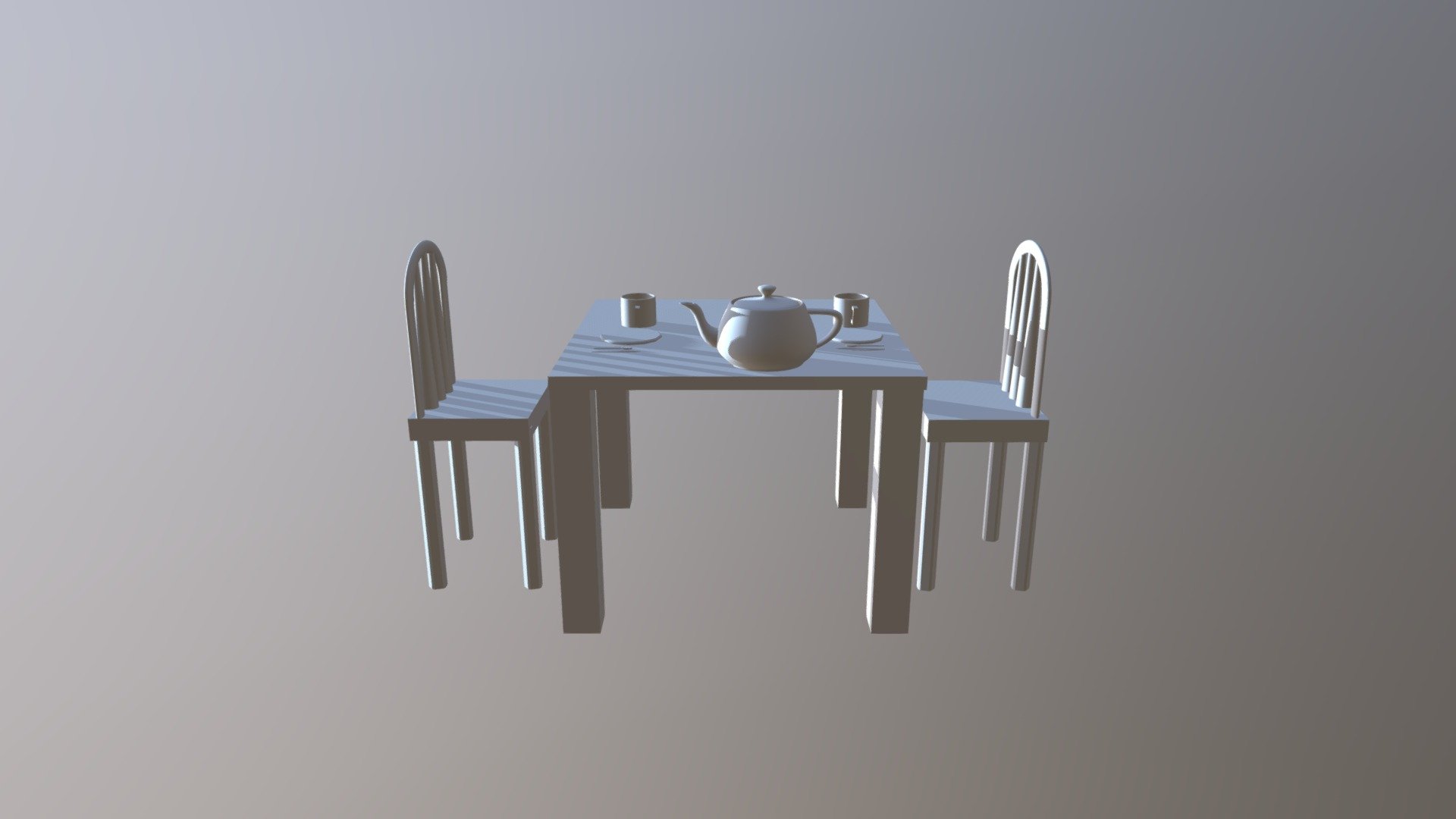 TableSet - 3D model by Ashley Johnson (@AsheJ) [b24036f] - Sketchfab