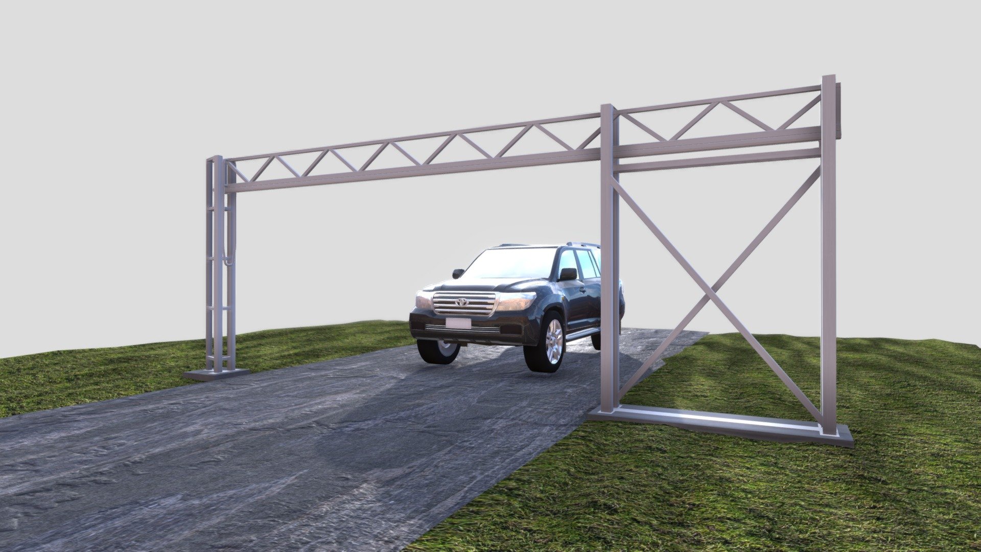 Шлагбаум 2500 - Download Free 3D model by stanislav20.06.2006 [b240671 ...