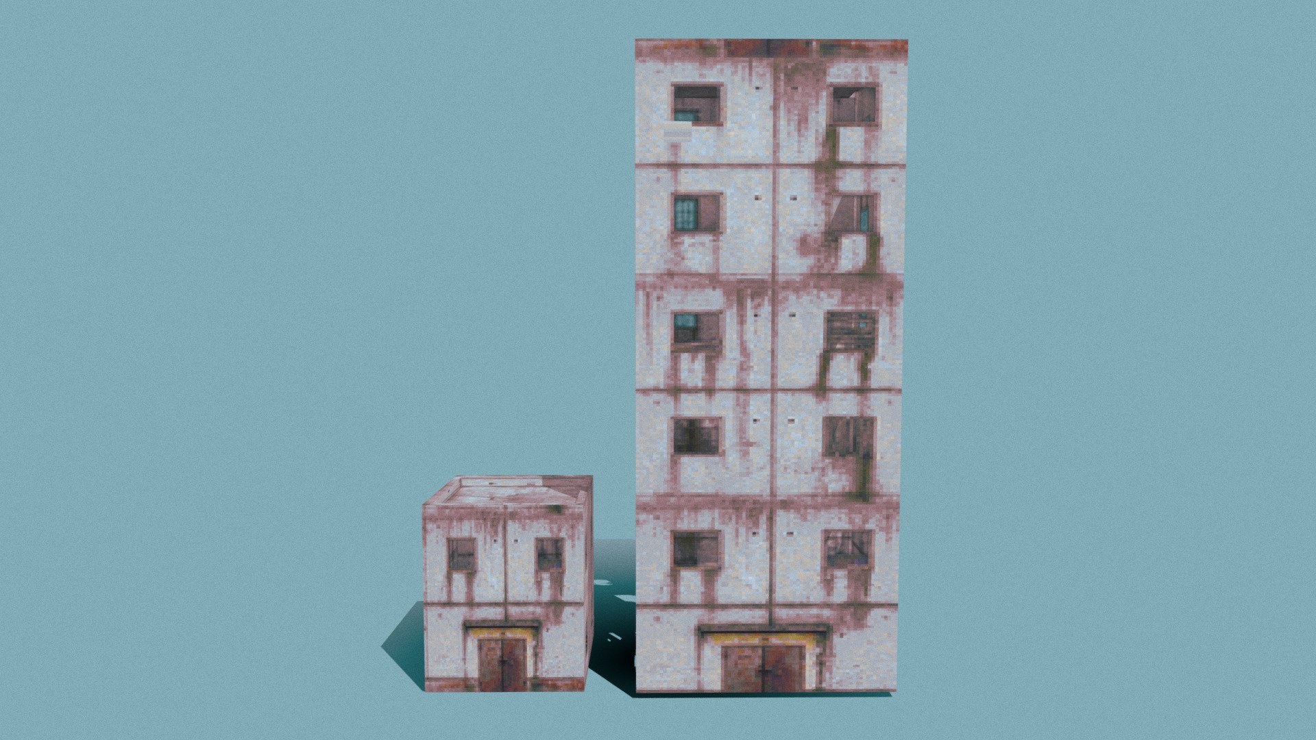 PSX - Abandoned Building - Download Free 3D model by Kasugay𓅂 (@Kasugay ...