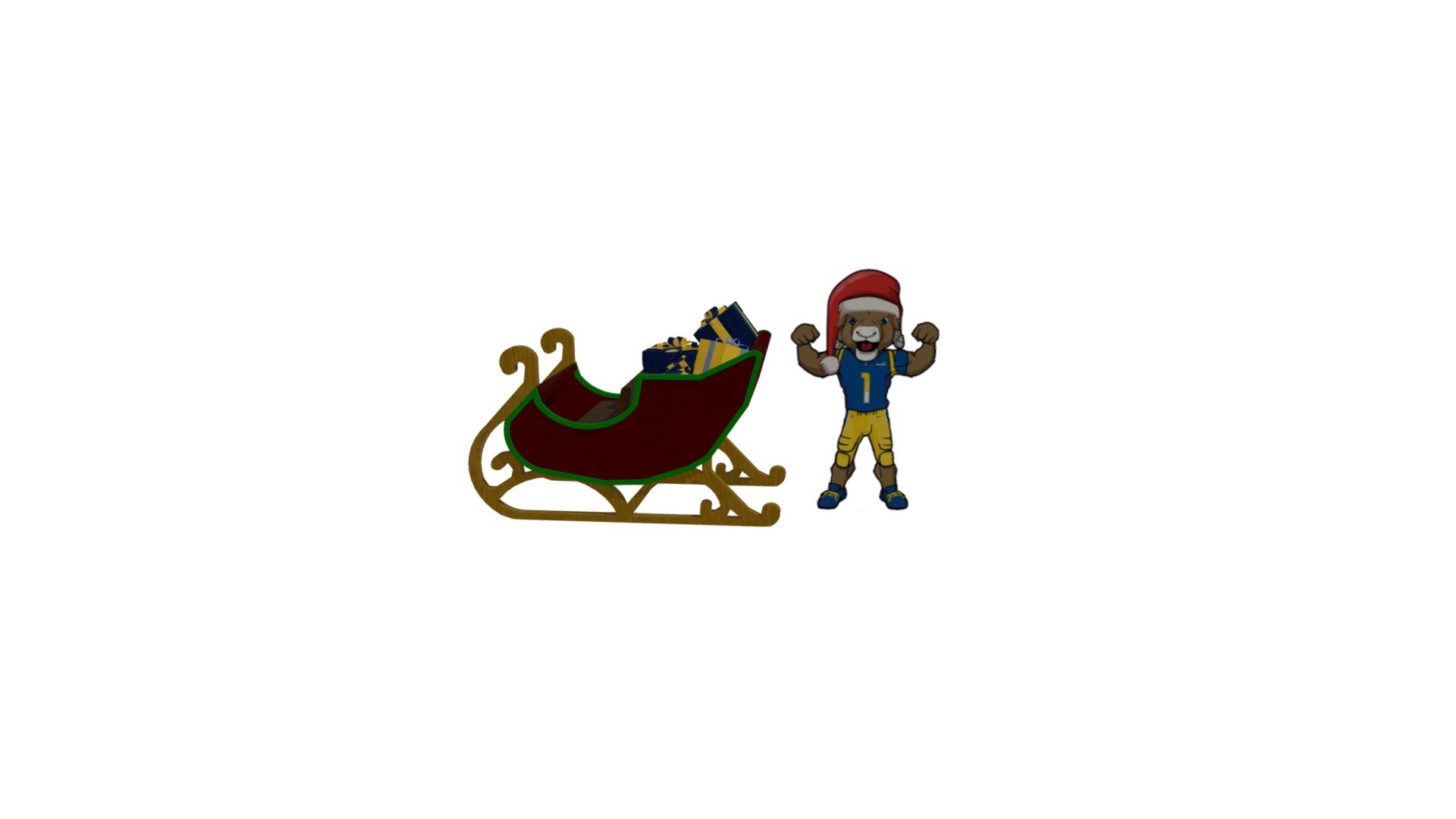 Santa Rampage - 3D model by jo_x2 [b241200] - Sketchfab