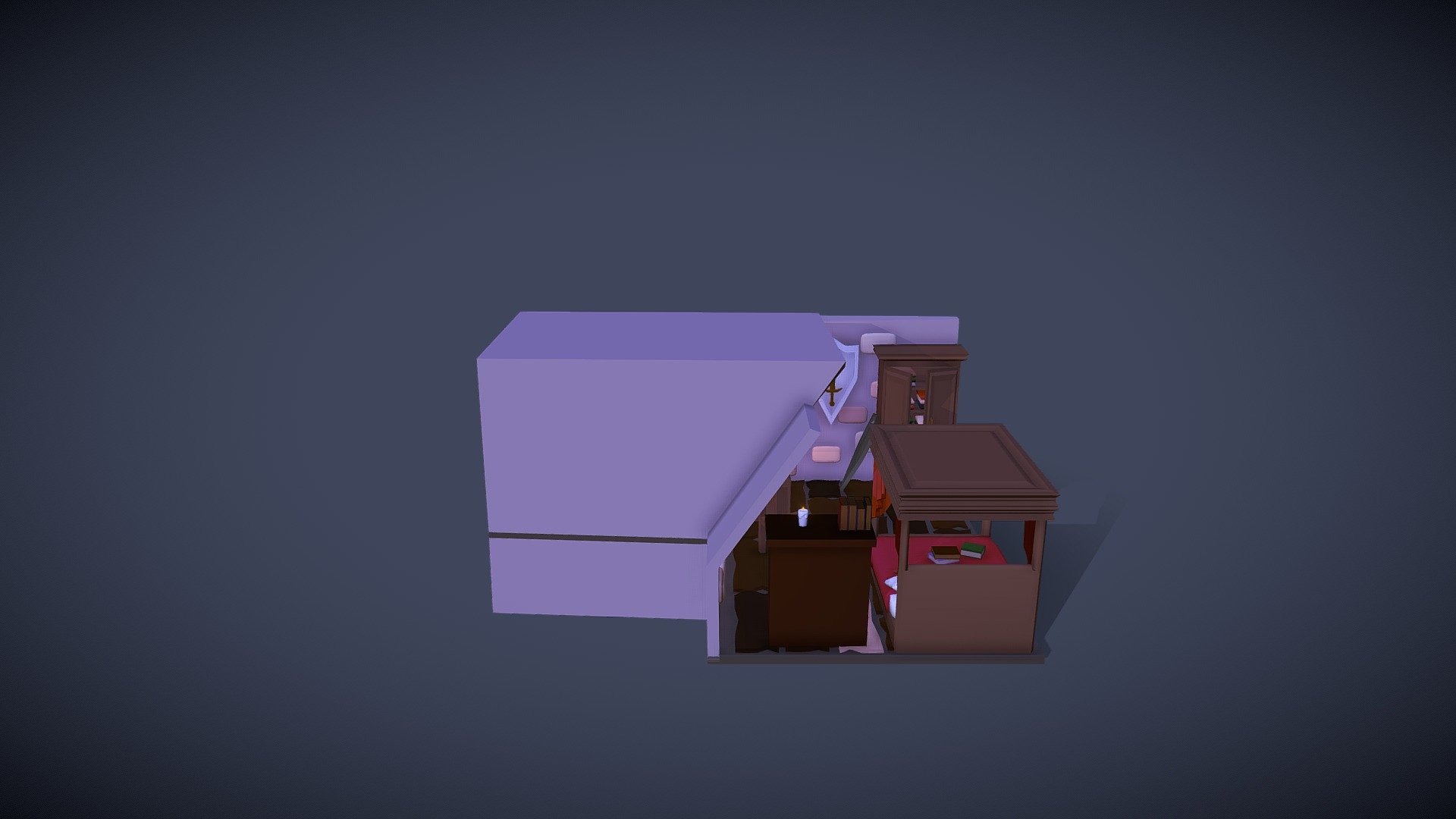 Knight Room Model - Download Free 3D model by Piendepotvis [b2429fd ...