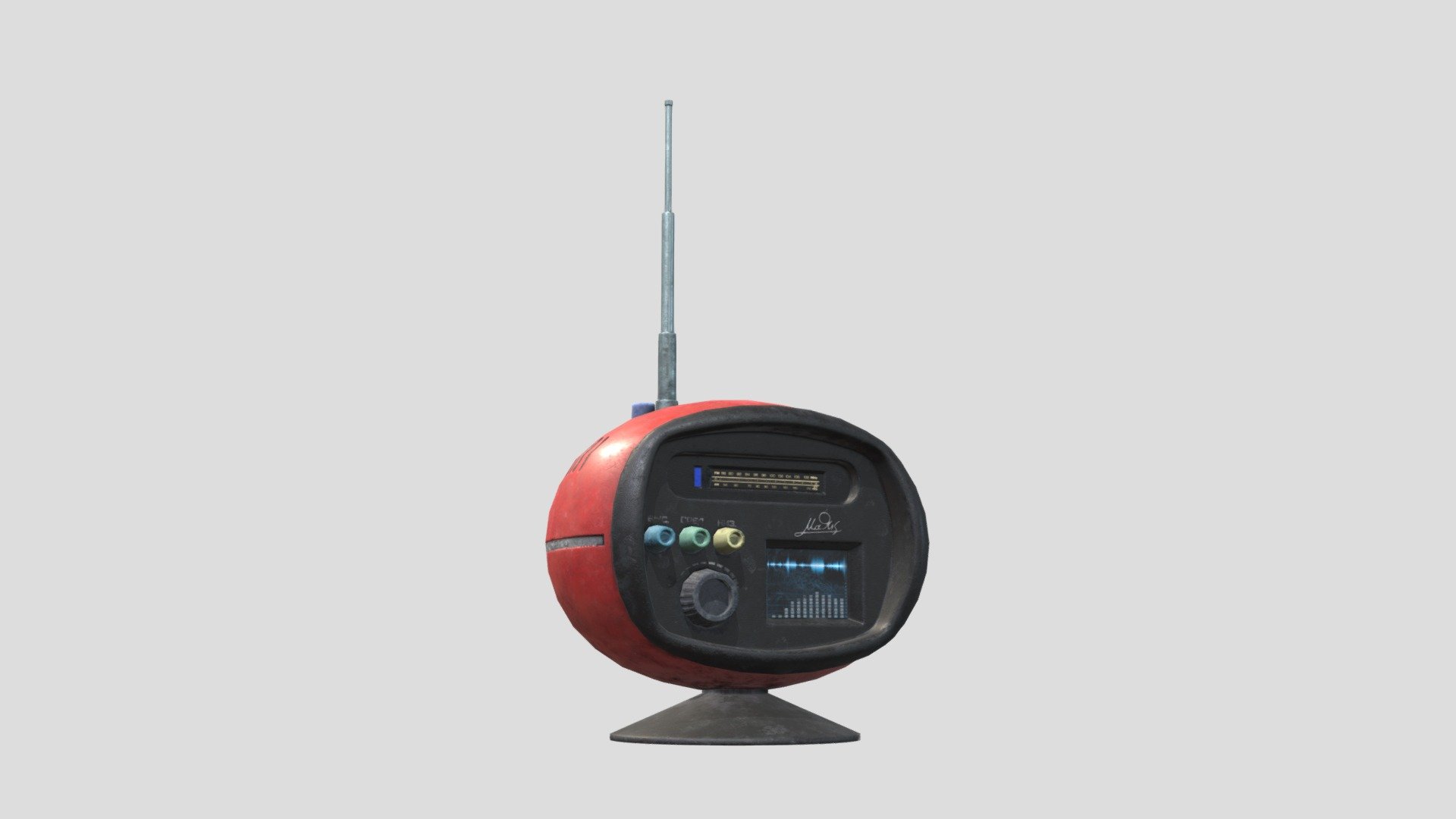 Radio - 3D model by tkachev25 [b2455c6] - Sketchfab