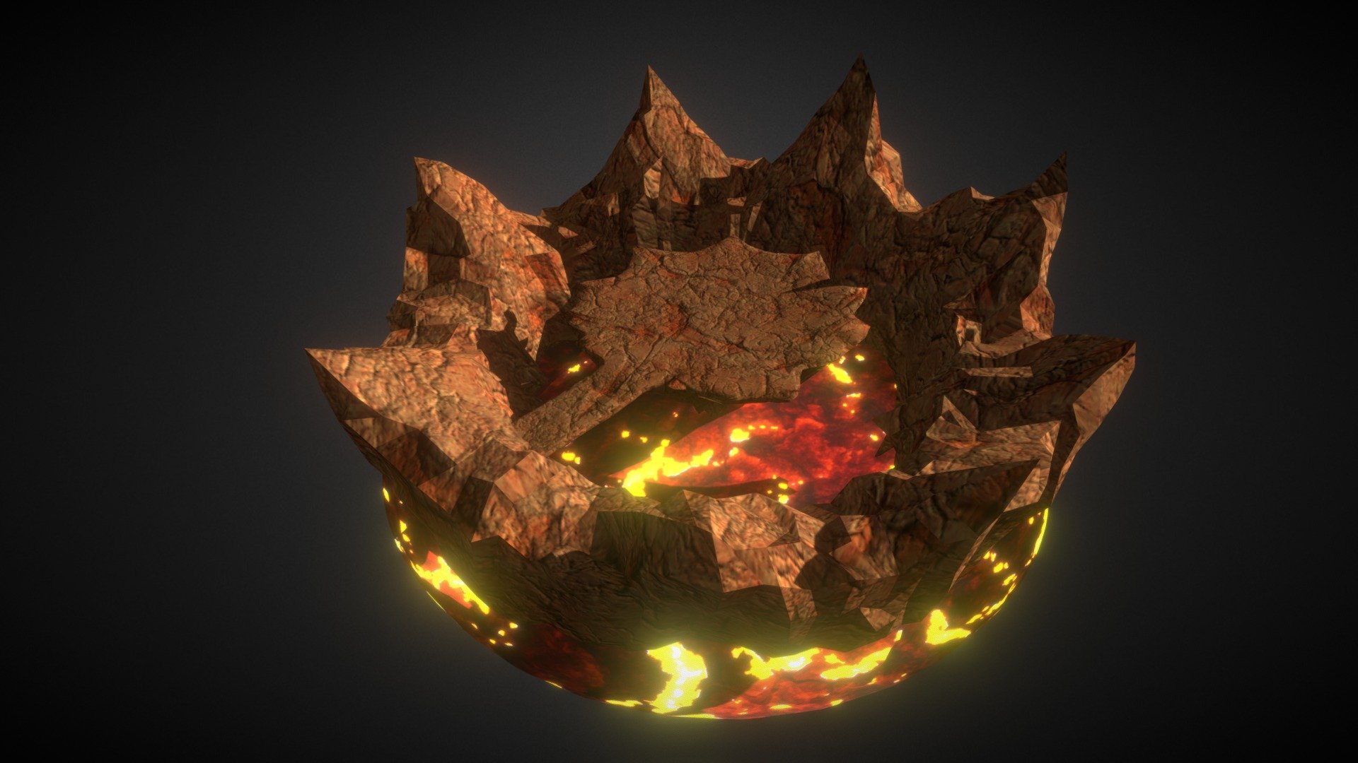 Hell arena - Download Free 3D model by 3DMAN (@3dmanx888) [b24597c ...