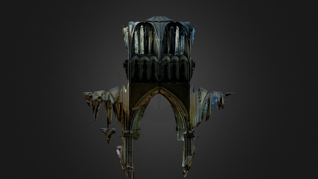 Lincoln Cathedral Nave - Download Free 3D model by Professor Dominic ...
