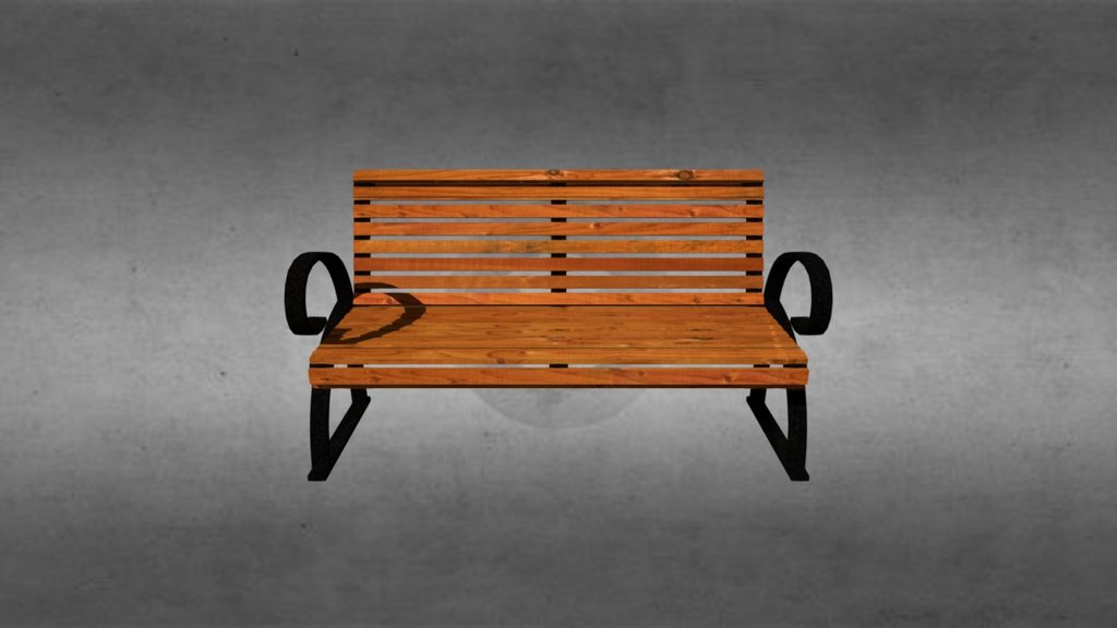 Bench - 3D model by cgpro [b2475dd] - Sketchfab