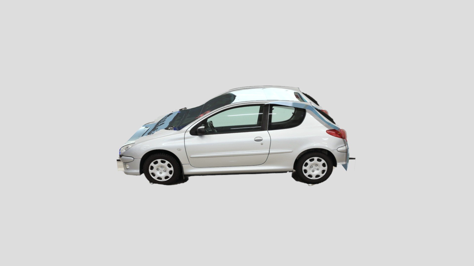 Peugeot 206 (PÖSÖ) - 3D model by hiace1969 [b248d70] - Sketchfab