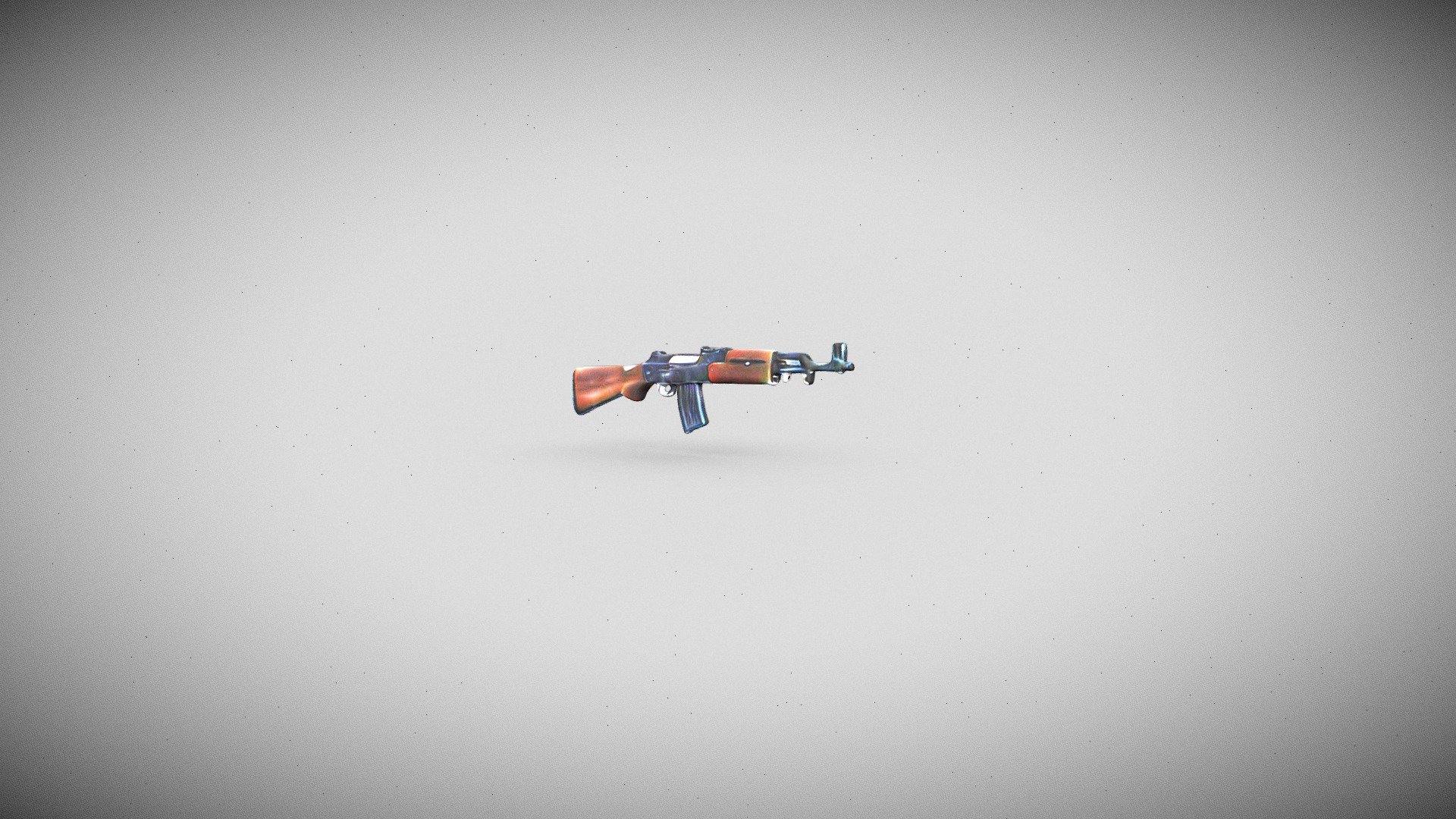 Low Poly Rifle - Download Free 3D model by Marc Sawyer ...