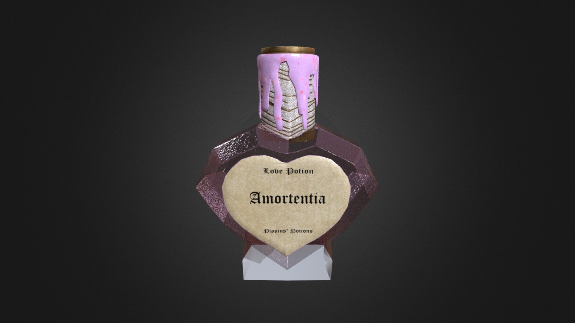 Amortentia Love potion - 3D model by shanntay04 [b24a596] - Sketchfab