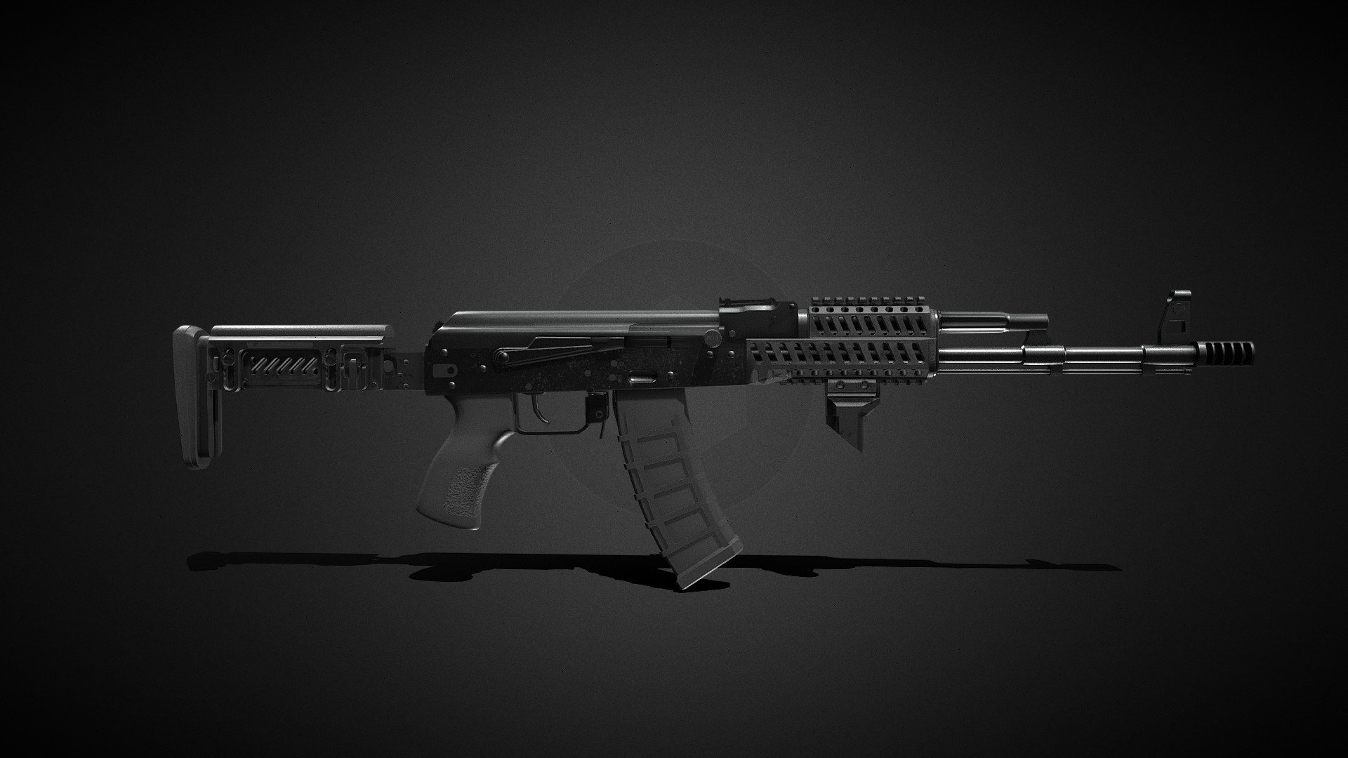 AK74 Tuning - Download Free 3D model by wafla [b24ae24] - Sketchfab