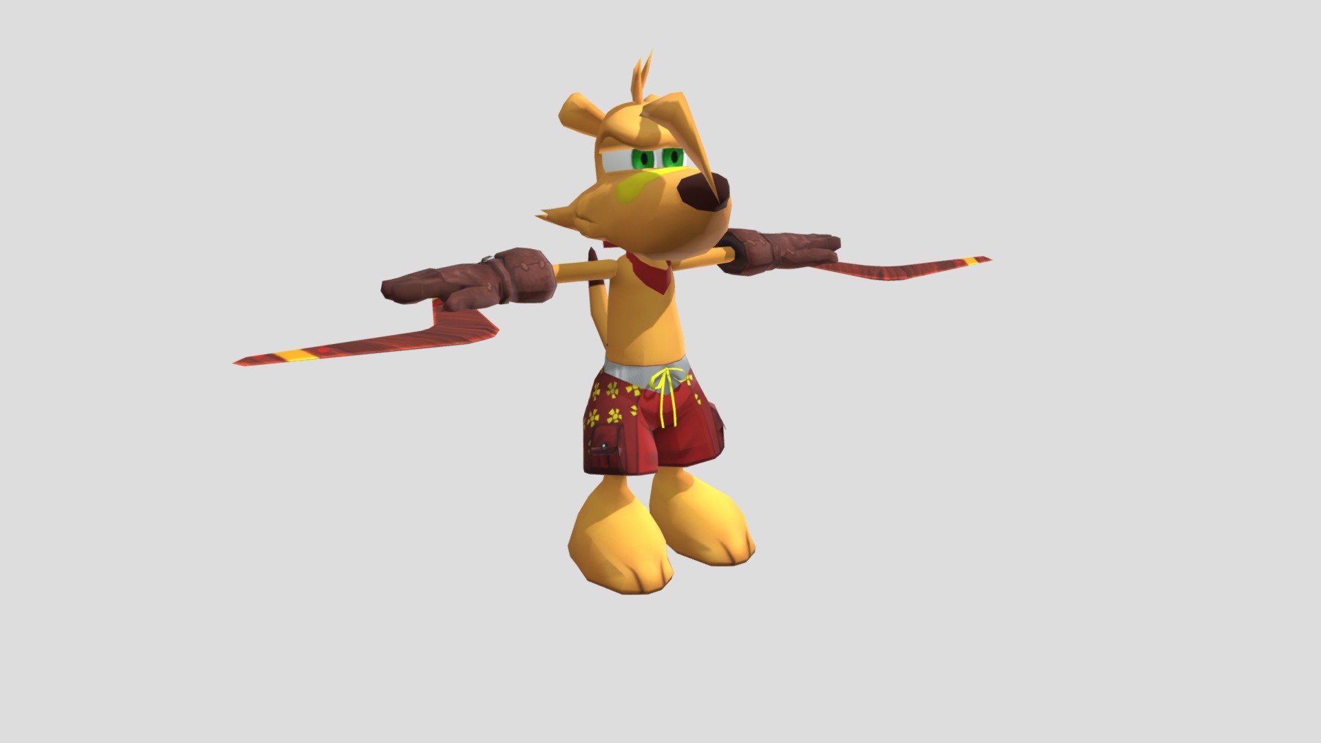 Ty the Tasmanian Tiger (Ty 2) - Download Free 3D model by LombaxLover2K ...
