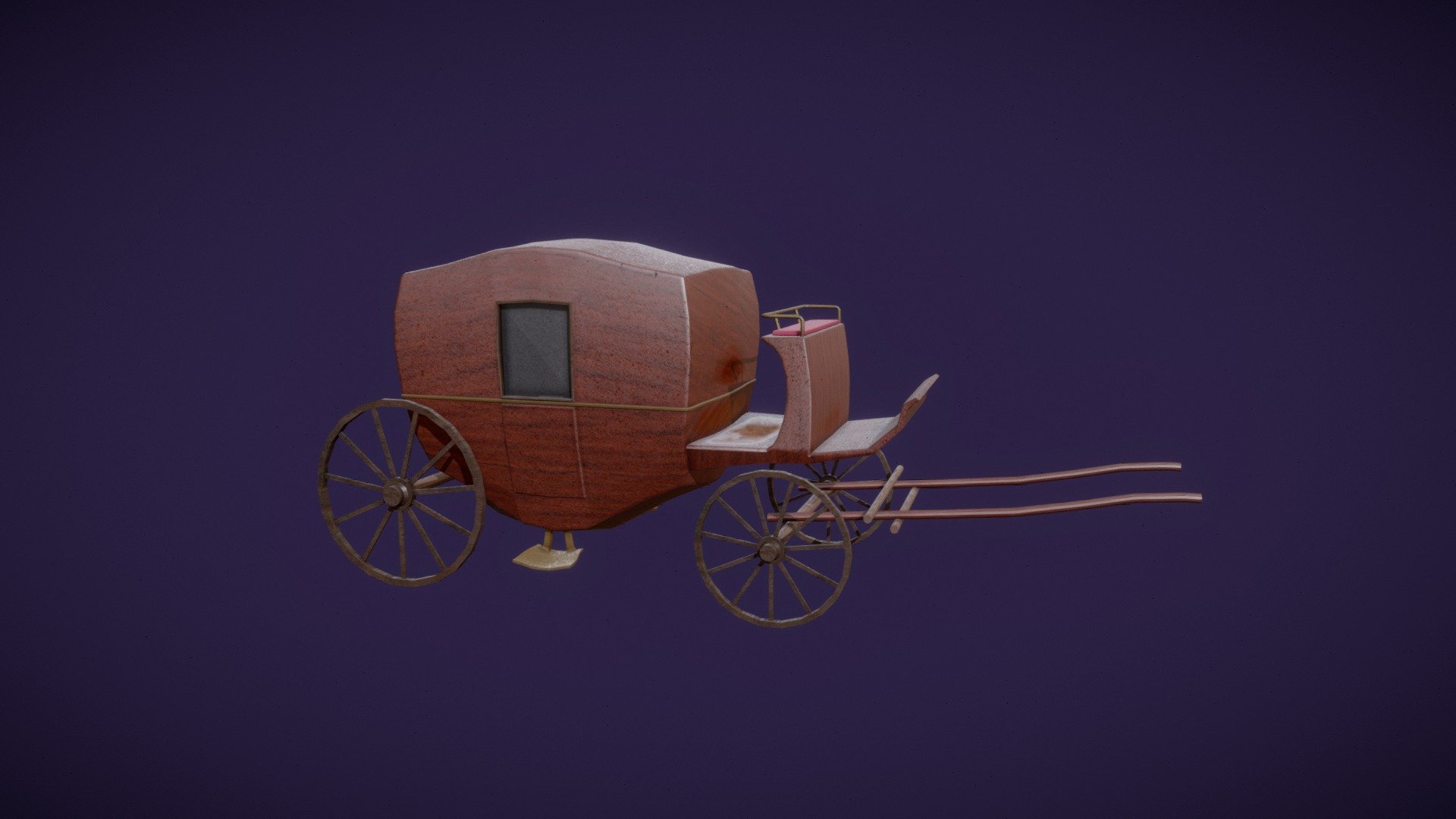 Horse Carriage - Download Free 3D model by lauramakesgames [b24c917 ...