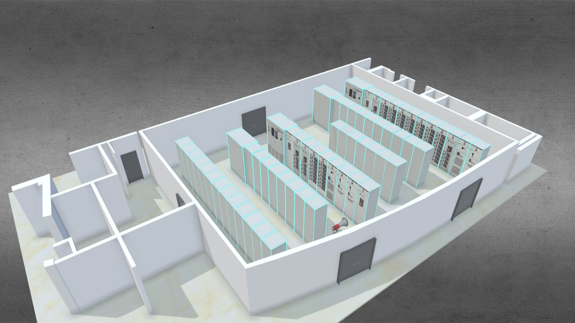 配电室22 - 3D model by Irenea0616 [b24cb10] - Sketchfab