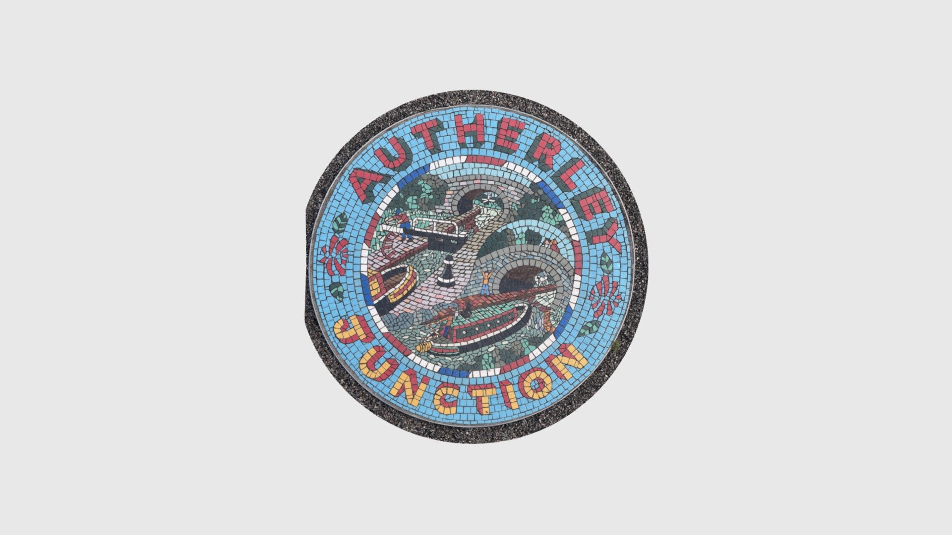 Autherly Junction Mural - 3D model by Malakai [b24cecd] - Sketchfab