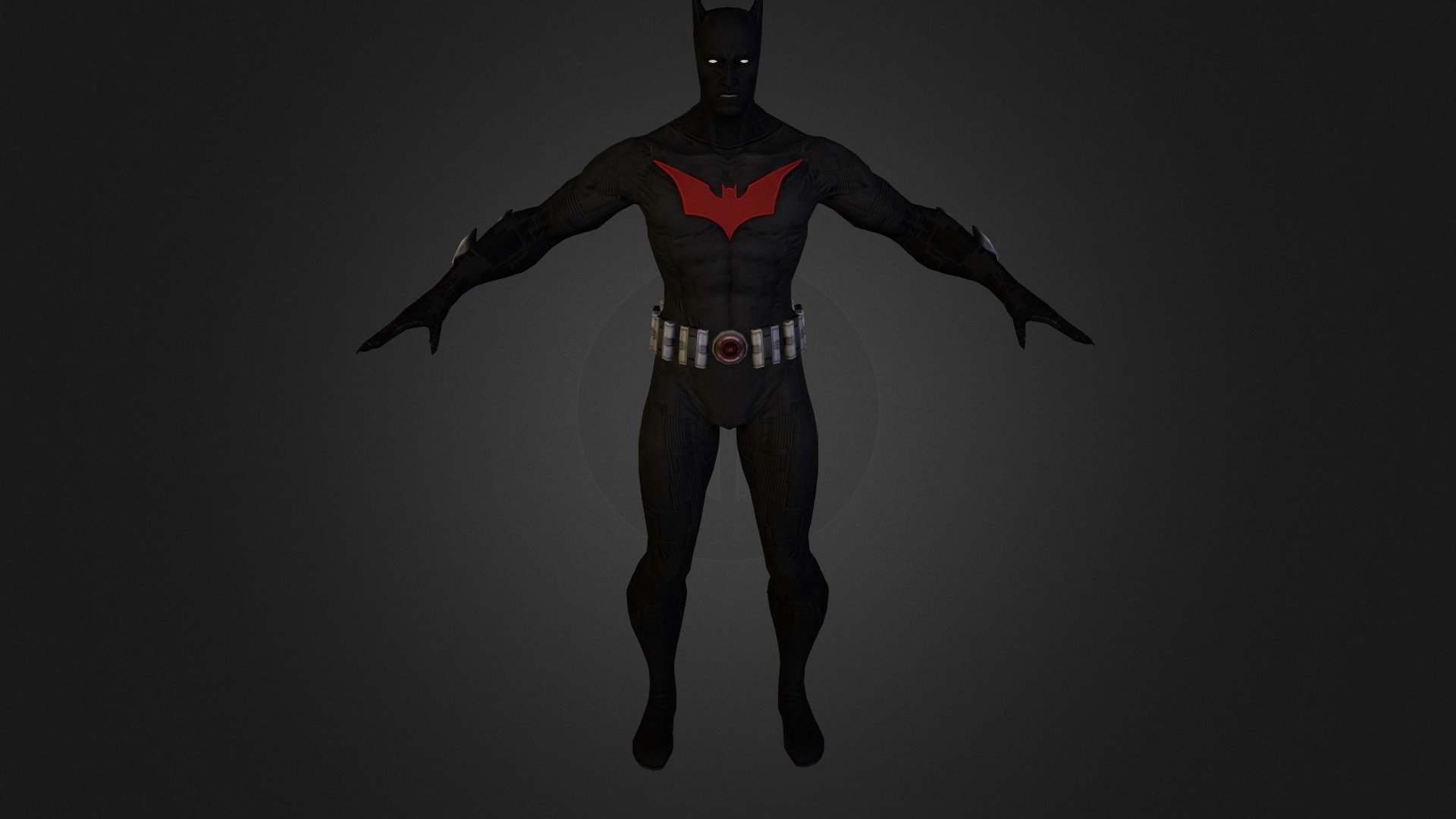 batman beyond - 3D model by fairytailfan97 [b24d22c] - Sketchfab