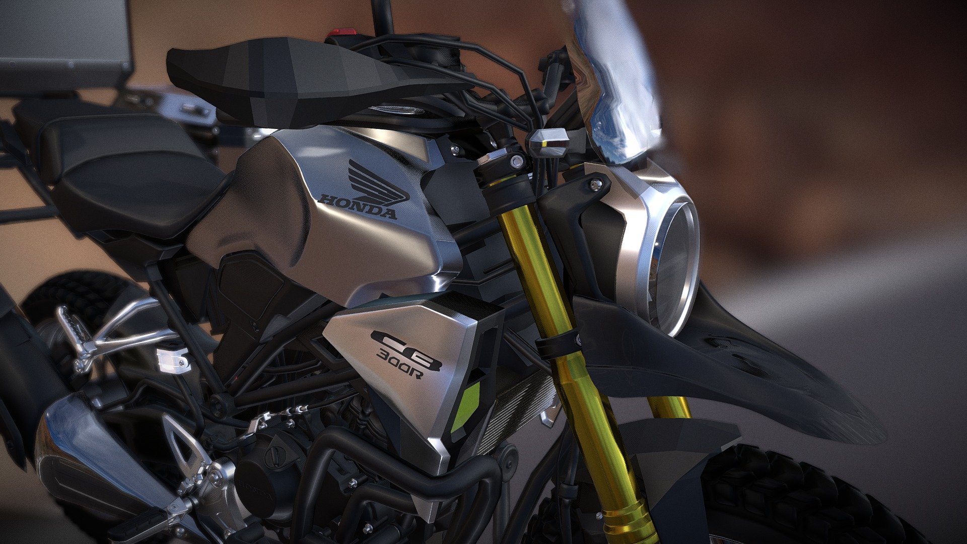 CB300ADV Project V6 - 3D model by drgarbage.tw [b24dfb6] - Sketchfab