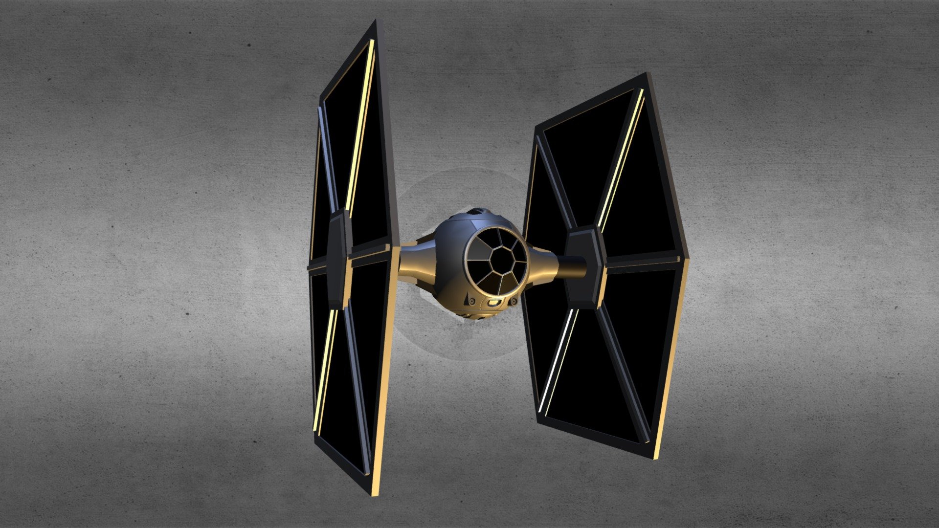 TIE Fighter - 3D model by EpicRatt [b2500d9] - Sketchfab