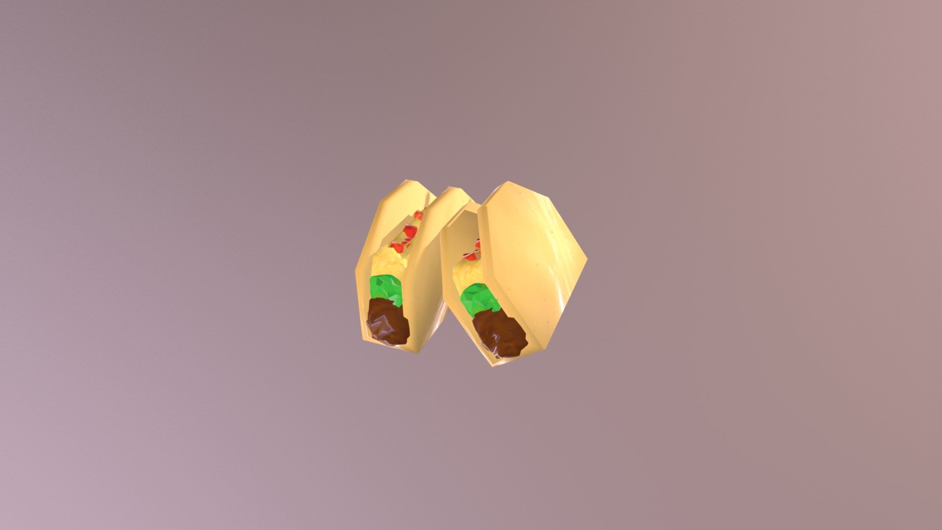 Tacos - 3D model by Steph (@StephC.Art) [b250263] - Sketchfab