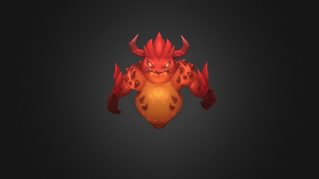 Fire Spirit - 3D model by Sung Yup Jo (@sungyup.jo) [b2516f5] - Sketchfab