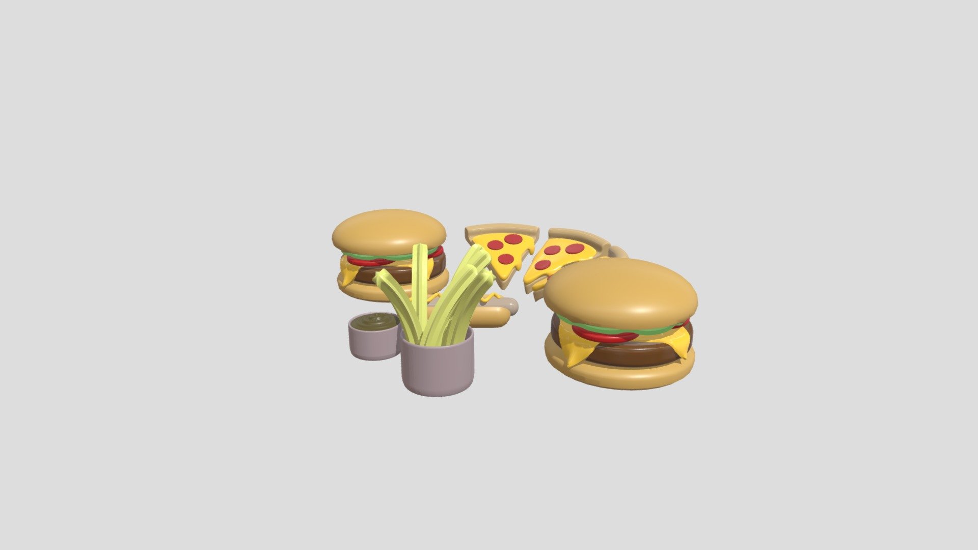 Food - 3D model by WoutVdS [b251a78] - Sketchfab