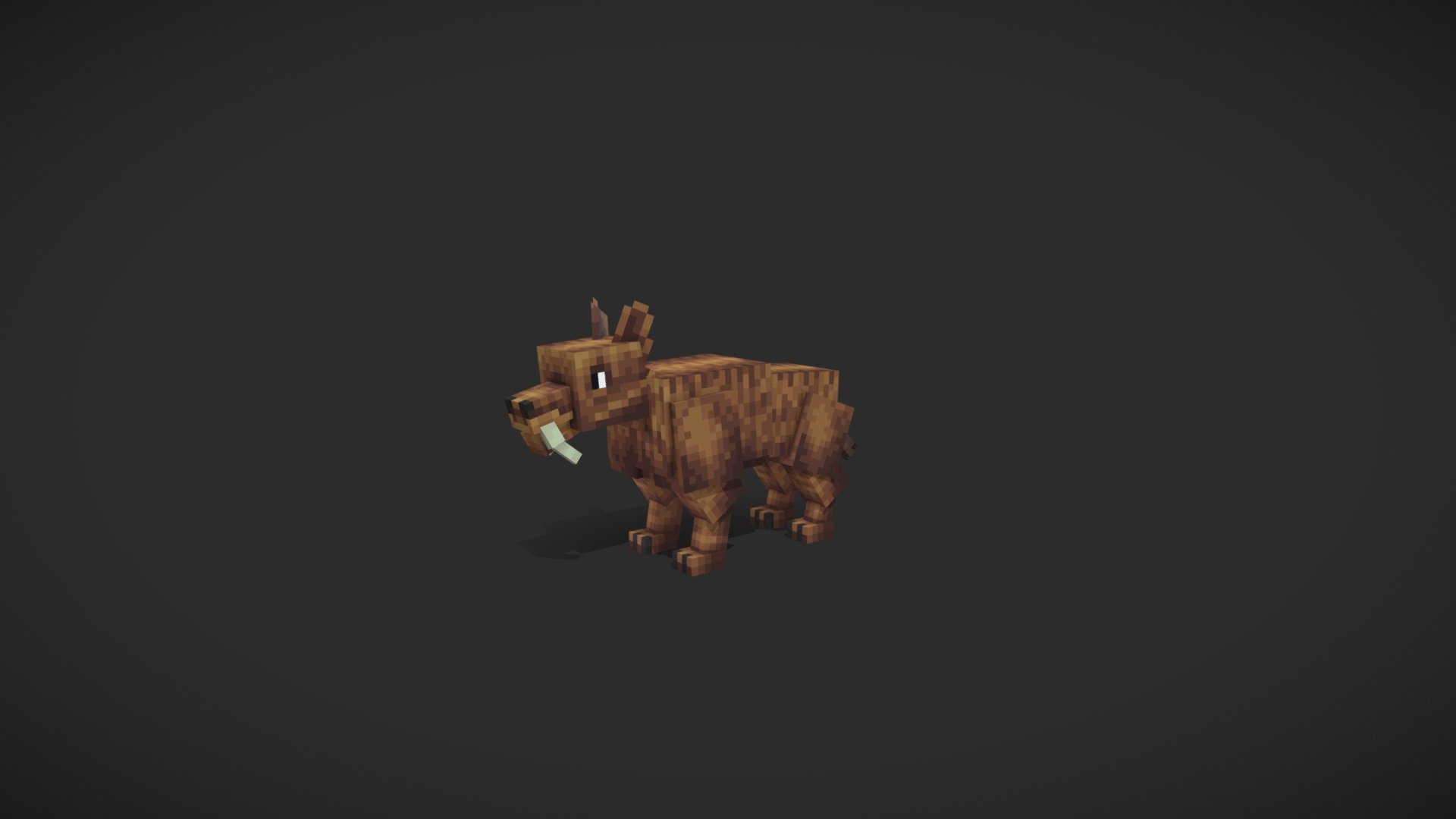 Saber Toothed Tiger - 3D model by Smaug (@smaugthedeceiver) [b252cee ...