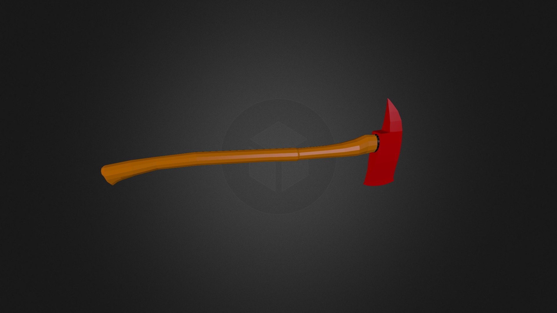 fire axe - 3D model by ZapXman [b253433] - Sketchfab