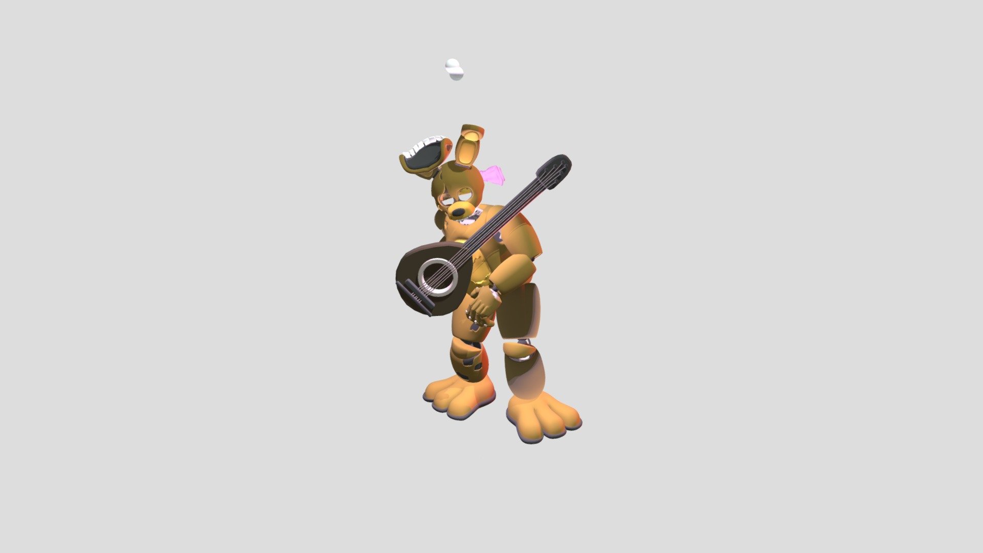 Image To Stl.com_the+yellow+rabbit - Download Free 3D model by ...