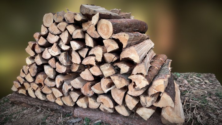 Firewood 3D models - Sketchfab