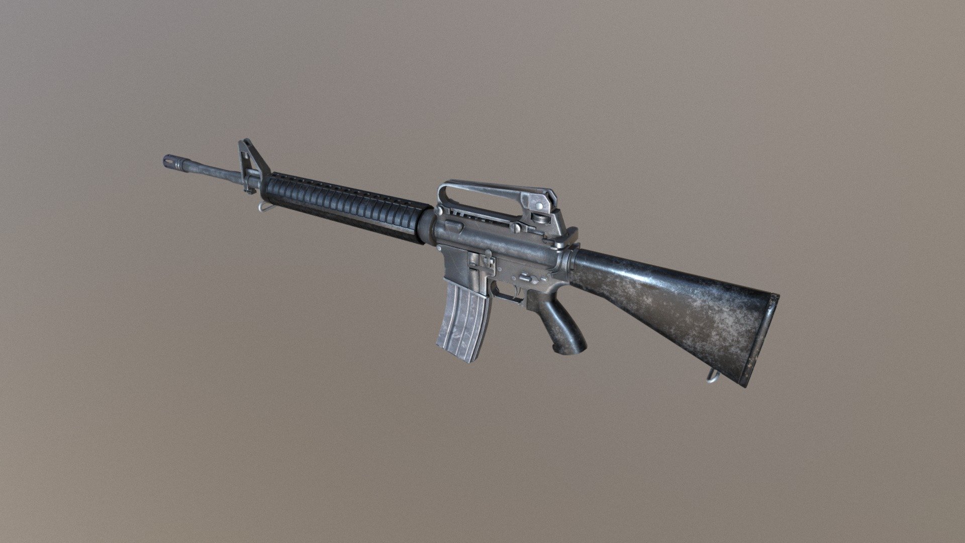 M16A4 - 3D model by mcmxcg [b254cec] - Sketchfab