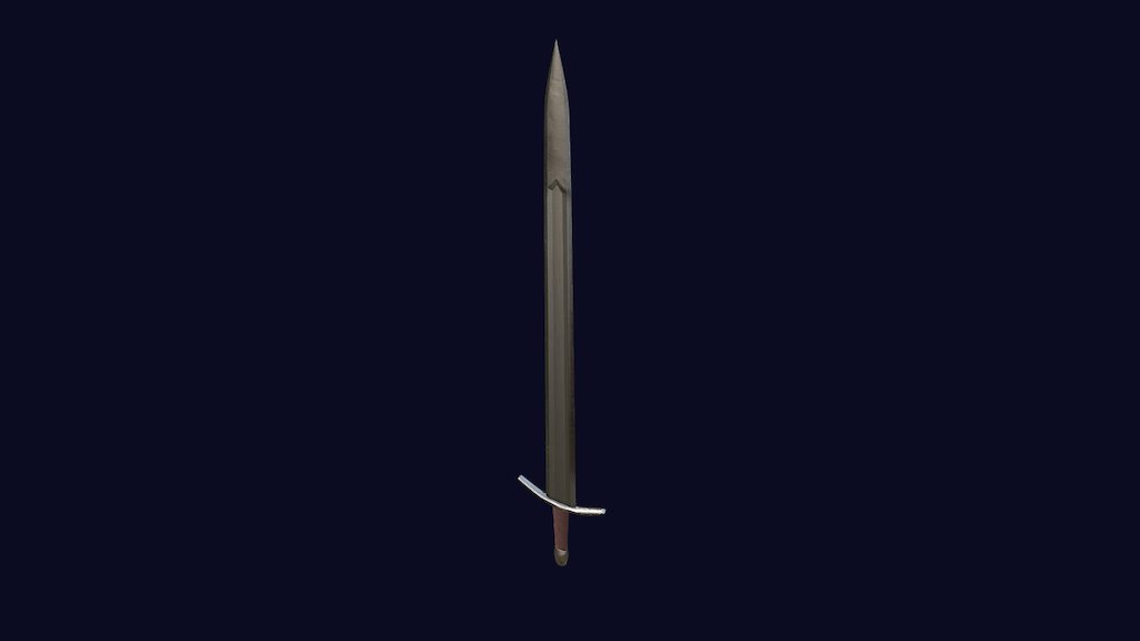 Long Sword - 3D model by priyaanno [b25613f] - Sketchfab