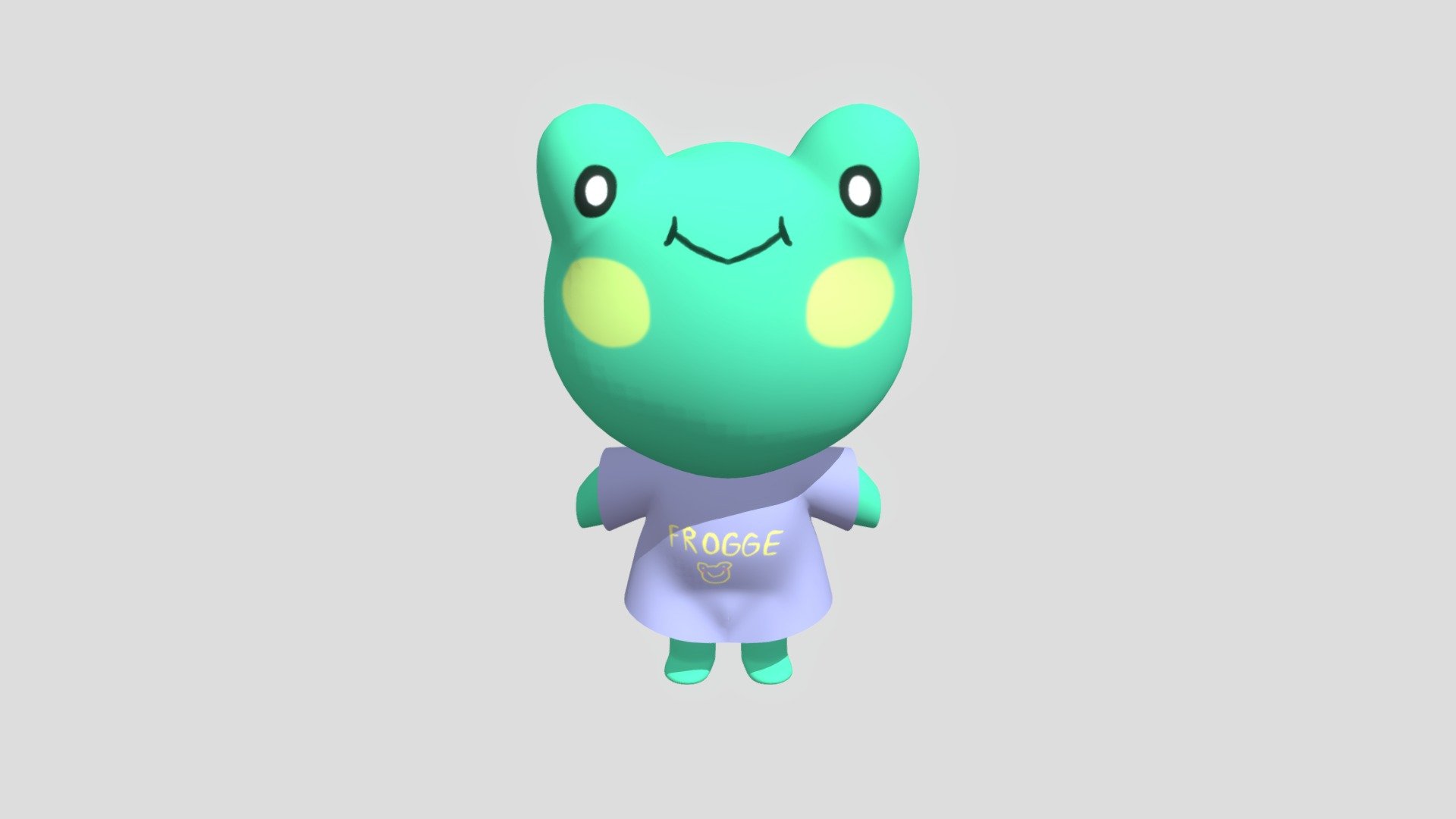 Frogge - Download Free 3D model by skimsy [b25743c] - Sketchfab