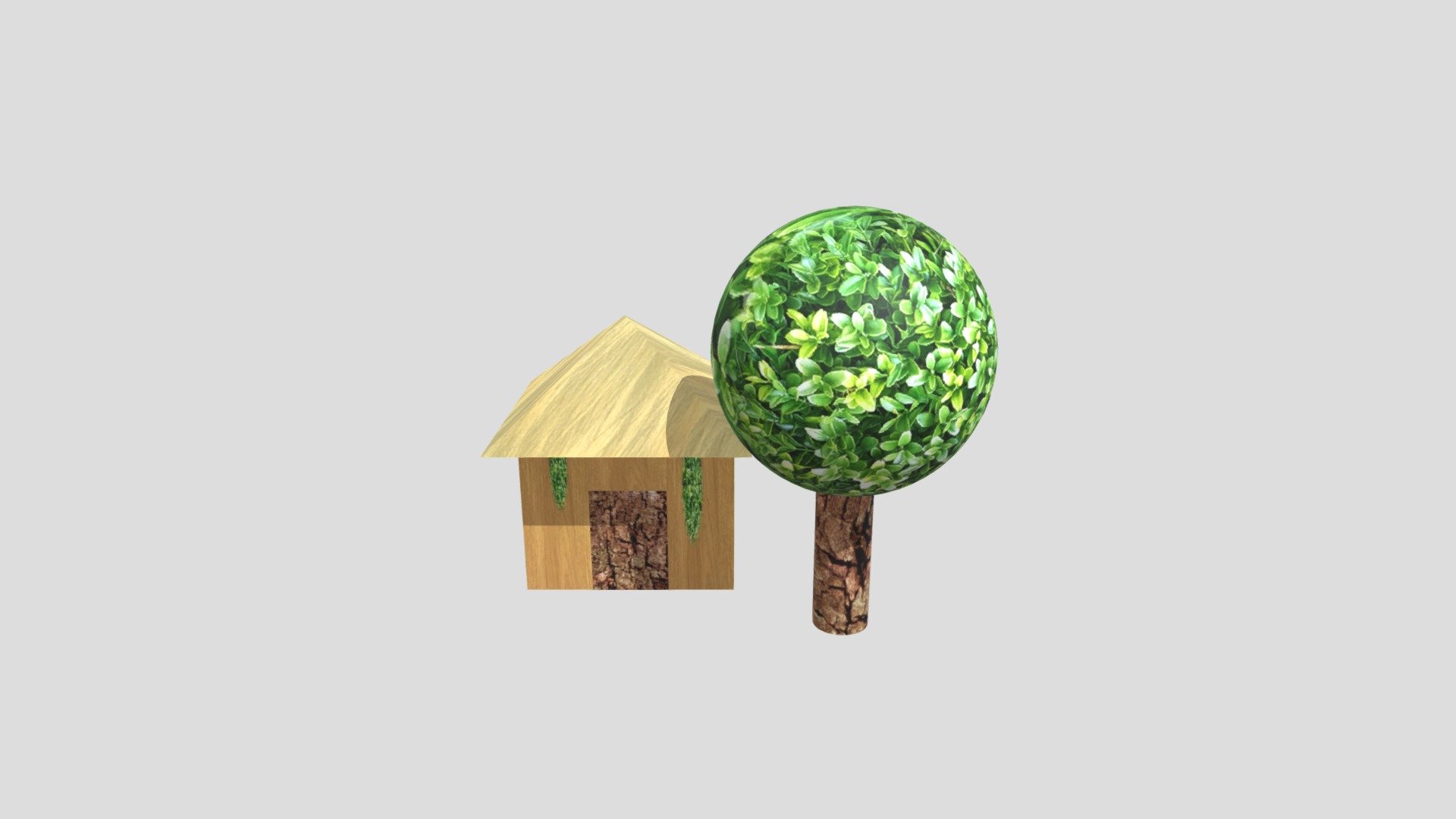 Bad Abandone House With Bad Tree - Download Free 3D model by B-uilder ...