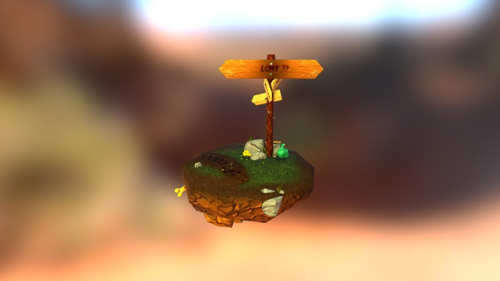 Little Isle - 3D model by Oclave [b257e72] - Sketchfab