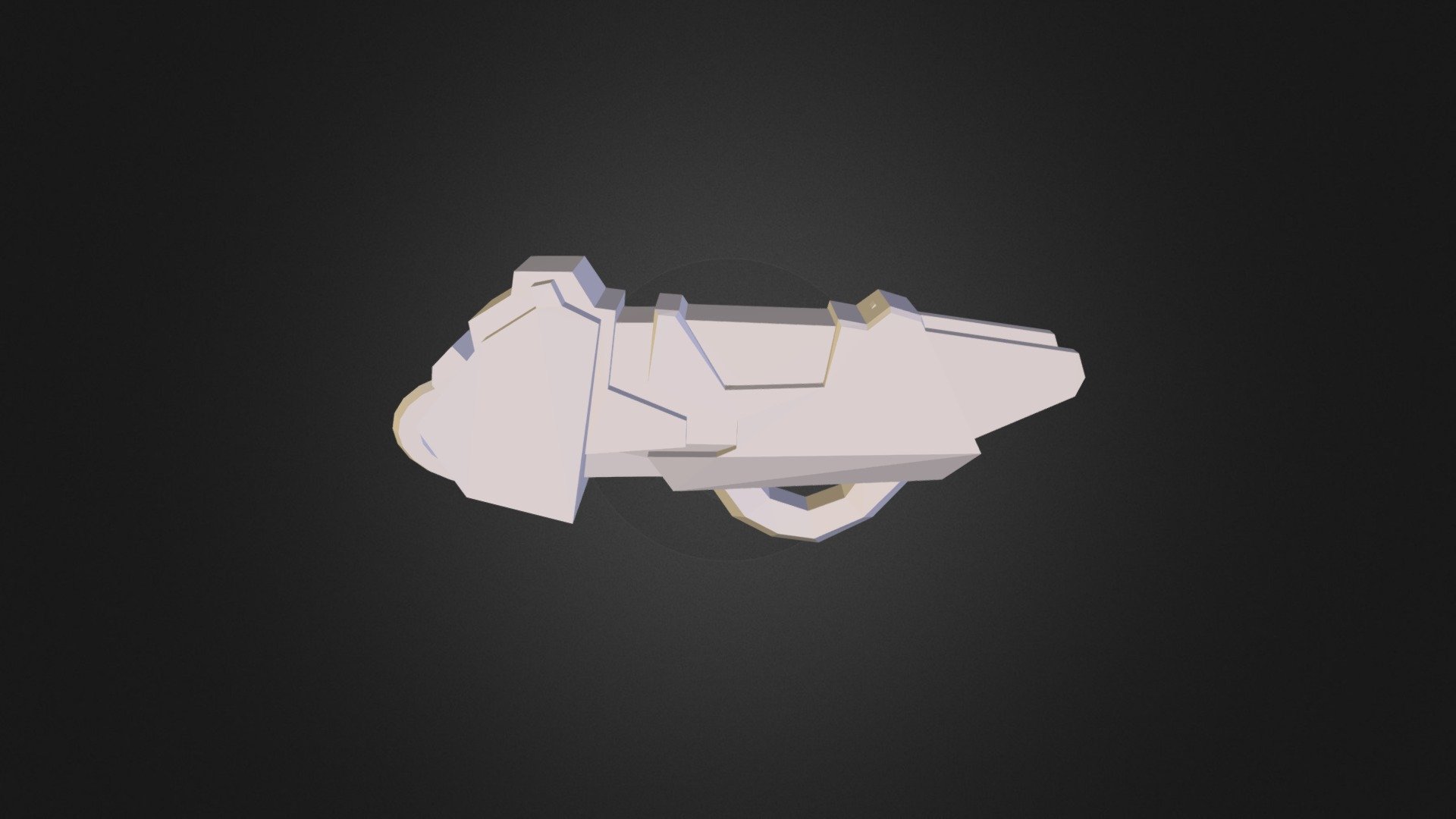 Quake 3 Arena Lighting gun with ring - 3D model by 3dindustries ...