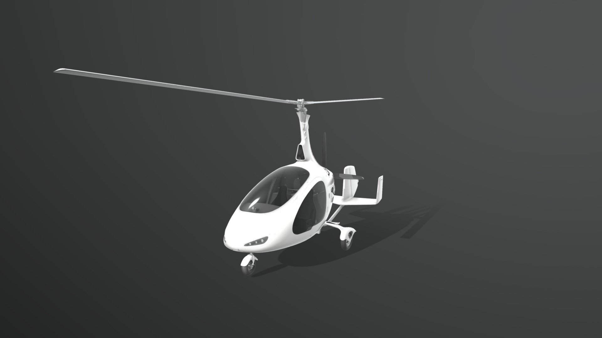 AutoGyro Cavalon - 3D model by AutoGyroMarketing [b25bc9f] - Sketchfab