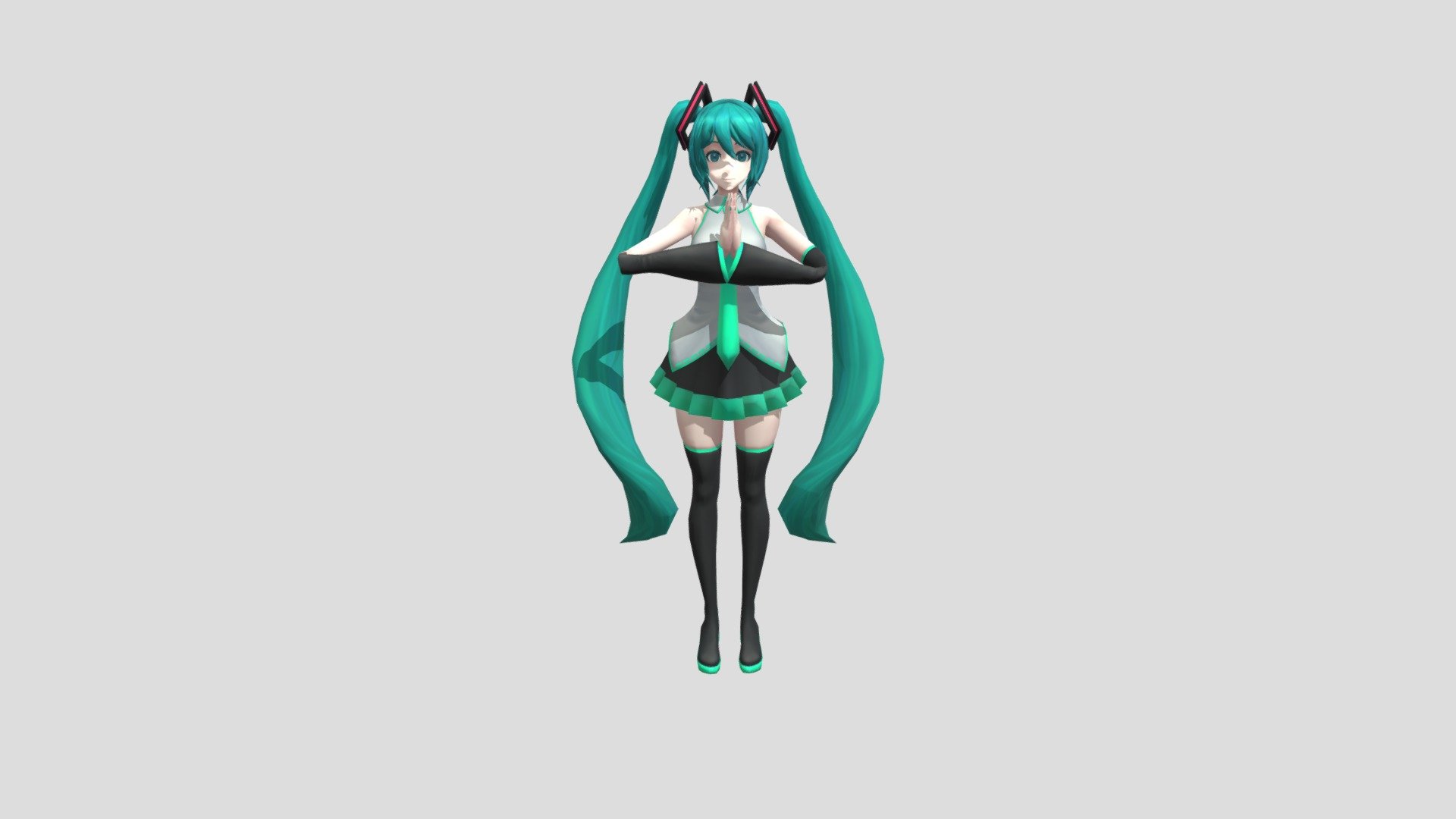 Miku for Roblox (praying) - Download Free 3D model by XxDeafYesxx ...