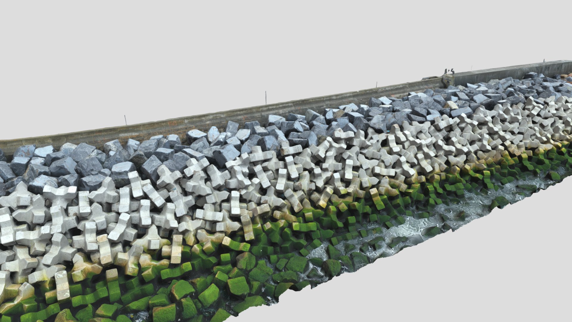 3d-model-sea-defence-peterhead - 3D model by mprovaerial [b25c570 ...