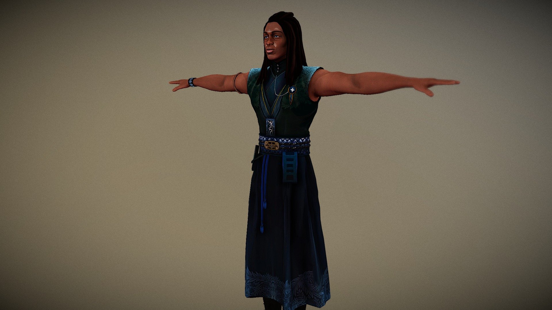 Shadow man - 3D model by vitascky [b25cfd7] - Sketchfab