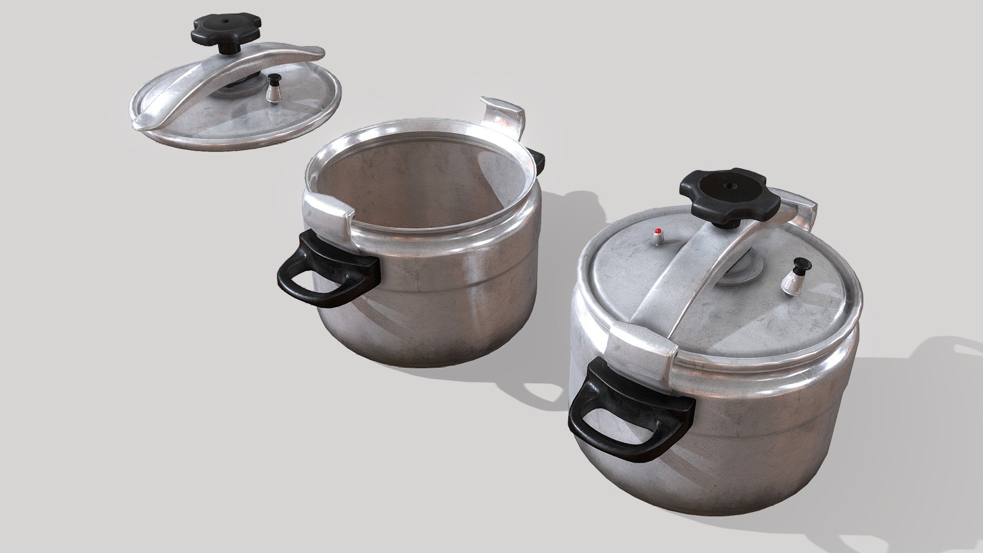 Pressure Cooker - Buy Royalty Free 3D model by Mkc (@ixMkc1) [b25d36f ...