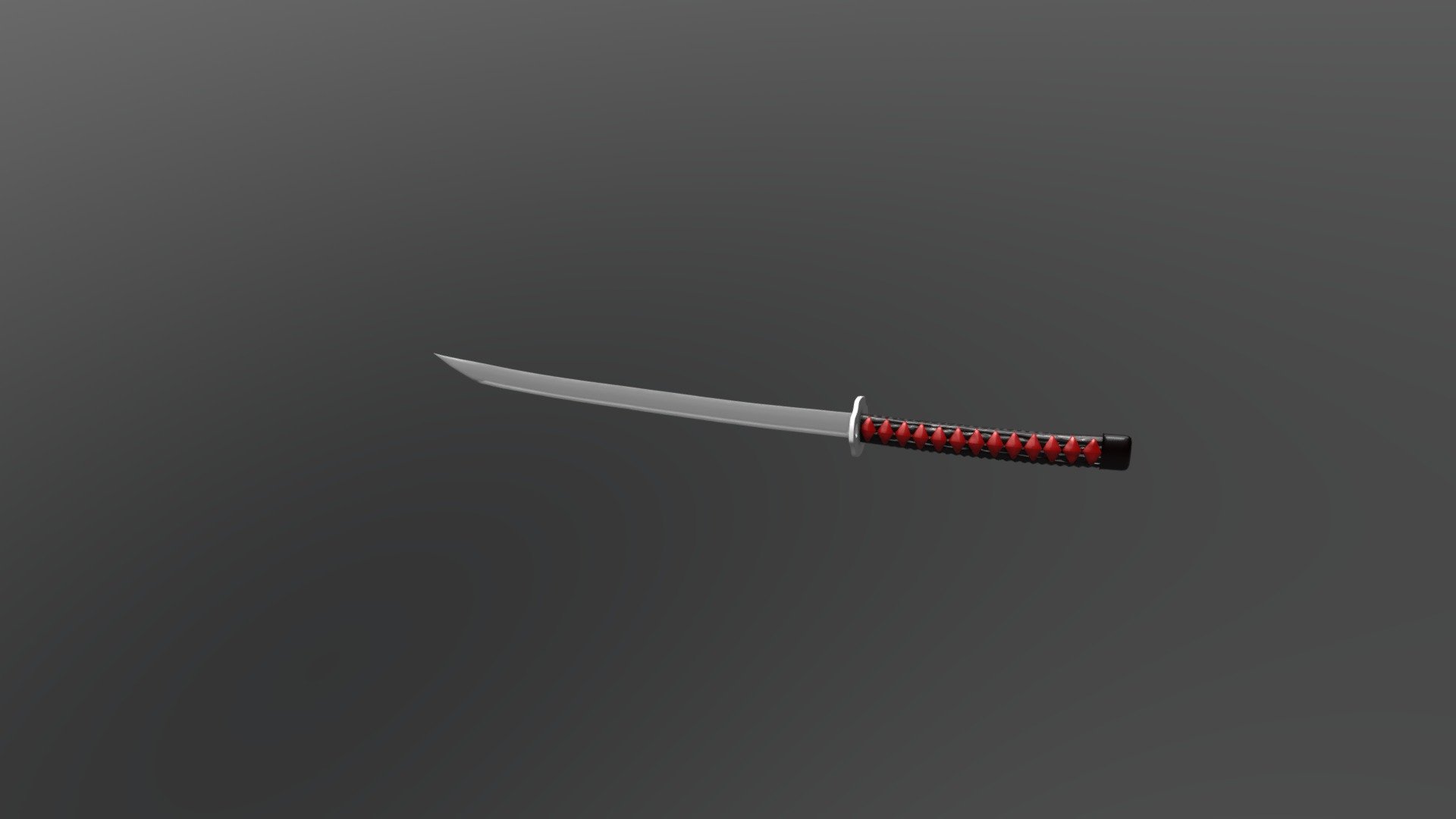Red Sharp Katana - 3D model by Teiozemo [b25eb96] - Sketchfab