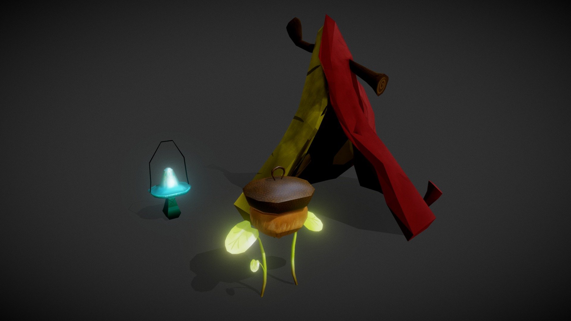 Fairy_Camp - 3D model by tatjana.stenz [b25f2a2] - Sketchfab