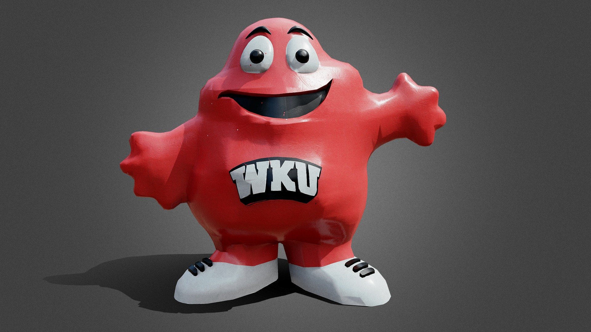 Big Red WKU - Download Free 3D model by klaimtrev [b25fb26] - Sketchfab