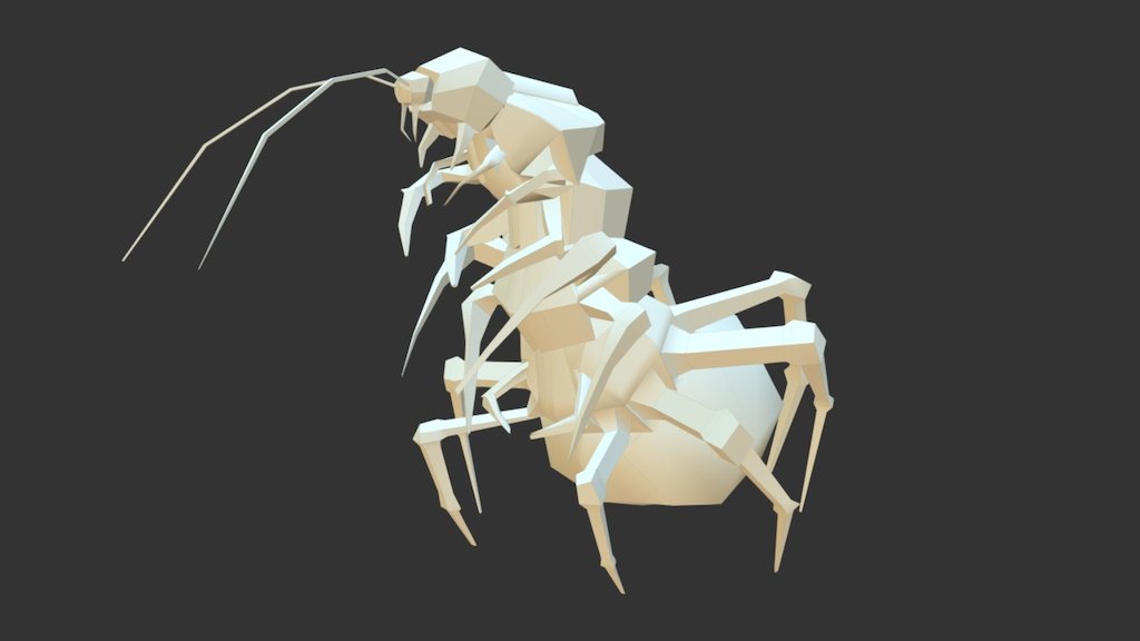 Insect - 3D model by Kalshiev [b260342] - Sketchfab