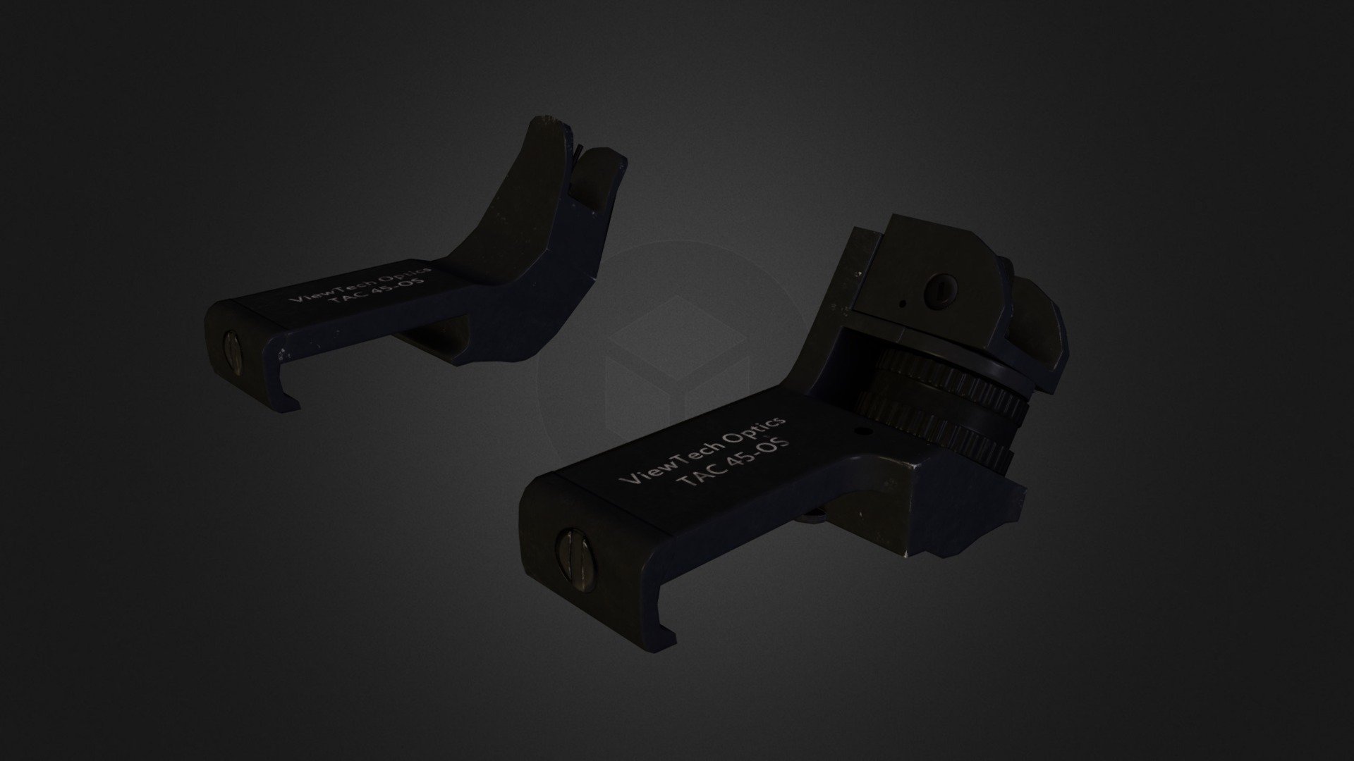 45 degree iron sight - 3D model by mike.s.unkrich [b260bf2] - Sketchfab