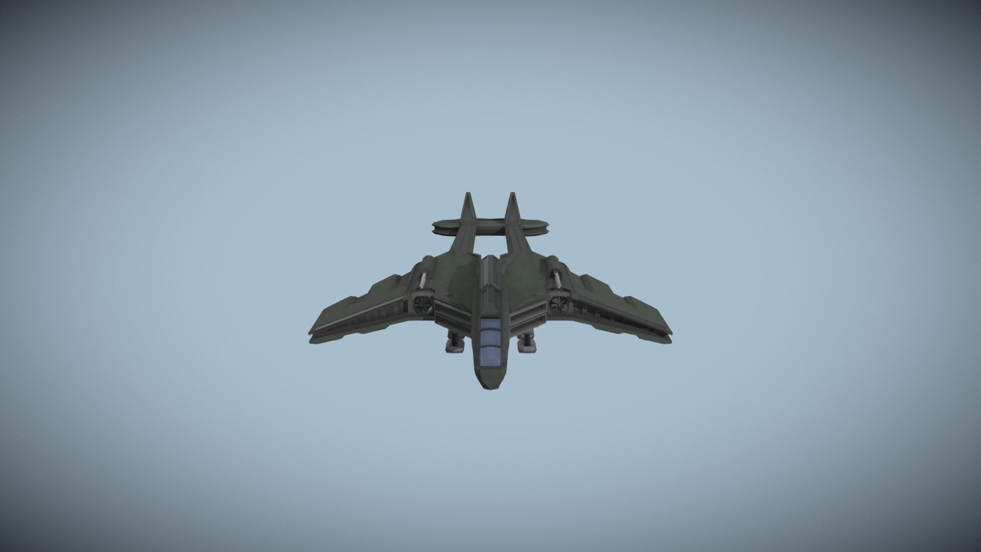 Spaceship - 3D model by Anthony (@AnthonysNextGen) [b2628f3] - Sketchfab