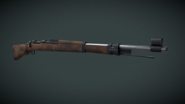 Kar98k 3D models - Sketchfab